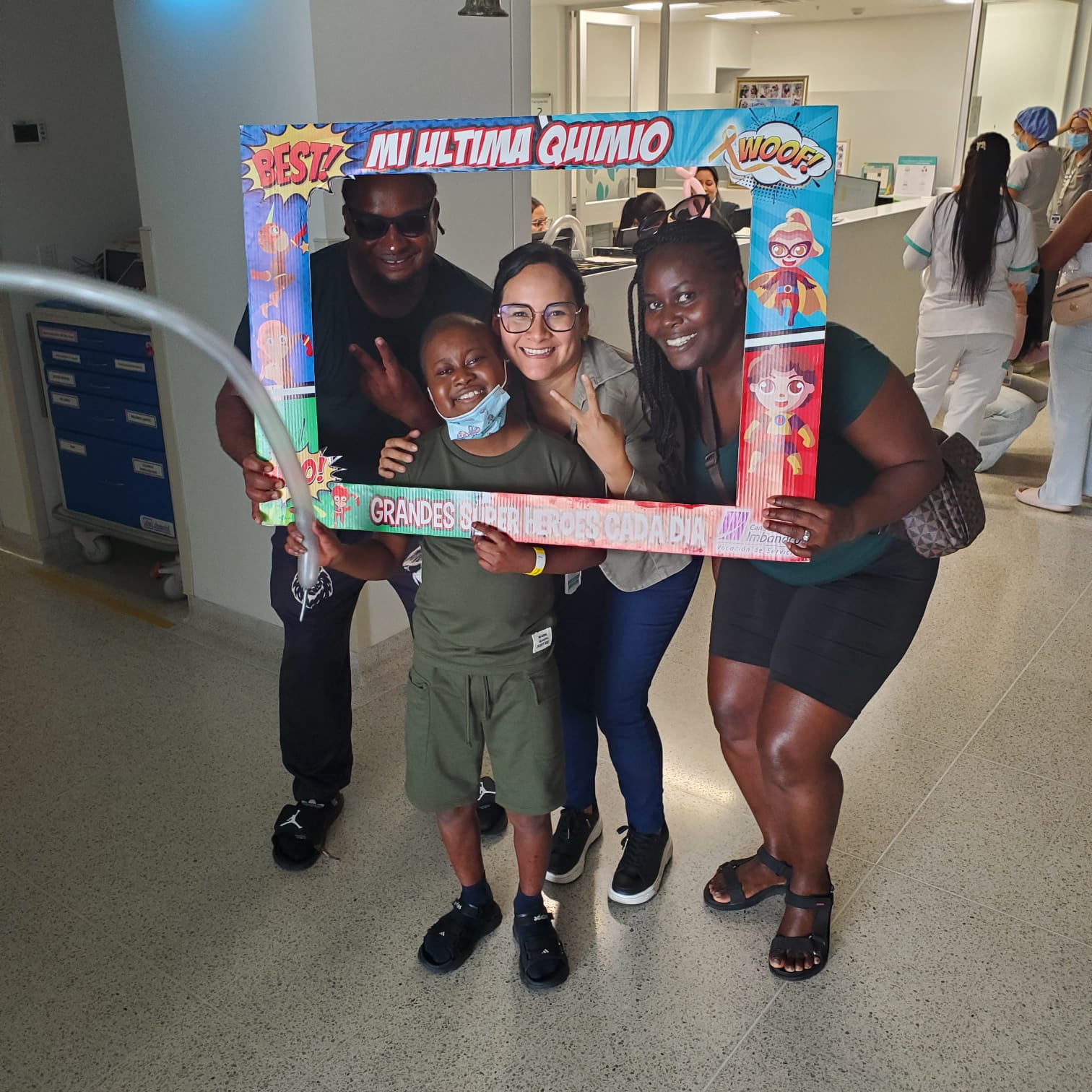 Kishon John Rings the Bell – Signaling the end of his chemotherapy ...
